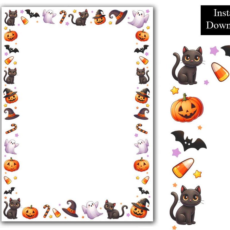 Halloween Frames - Etsy