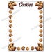 Cookies Borders Frames Baking Frame 8 Digital Download Choc Chip ...