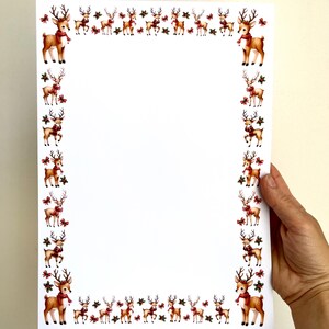 Santa Watercolour Christmas Borders Frames Clip Art 10 Digital Download ...