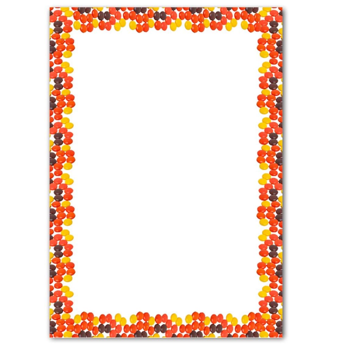 Candy Watercolour Borders Frames Lollies Bundle 12 Digital Download ...
