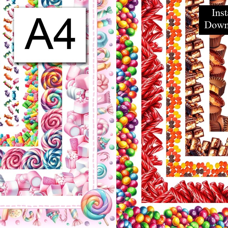 M and M Candy Clip Art - Etsy