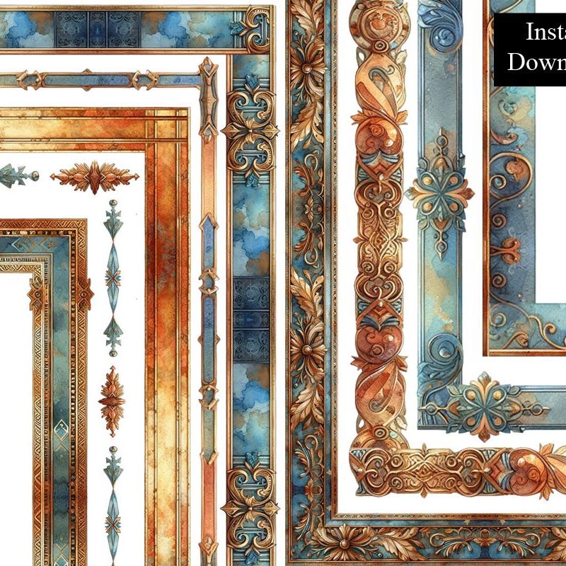 9 Inch Wallpaper Border - Etsy UK