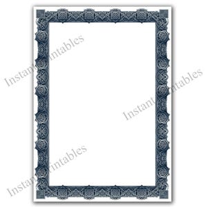 Nordic Borders 7 Frames Ornate Norse Style Clip Art Digital Download ...