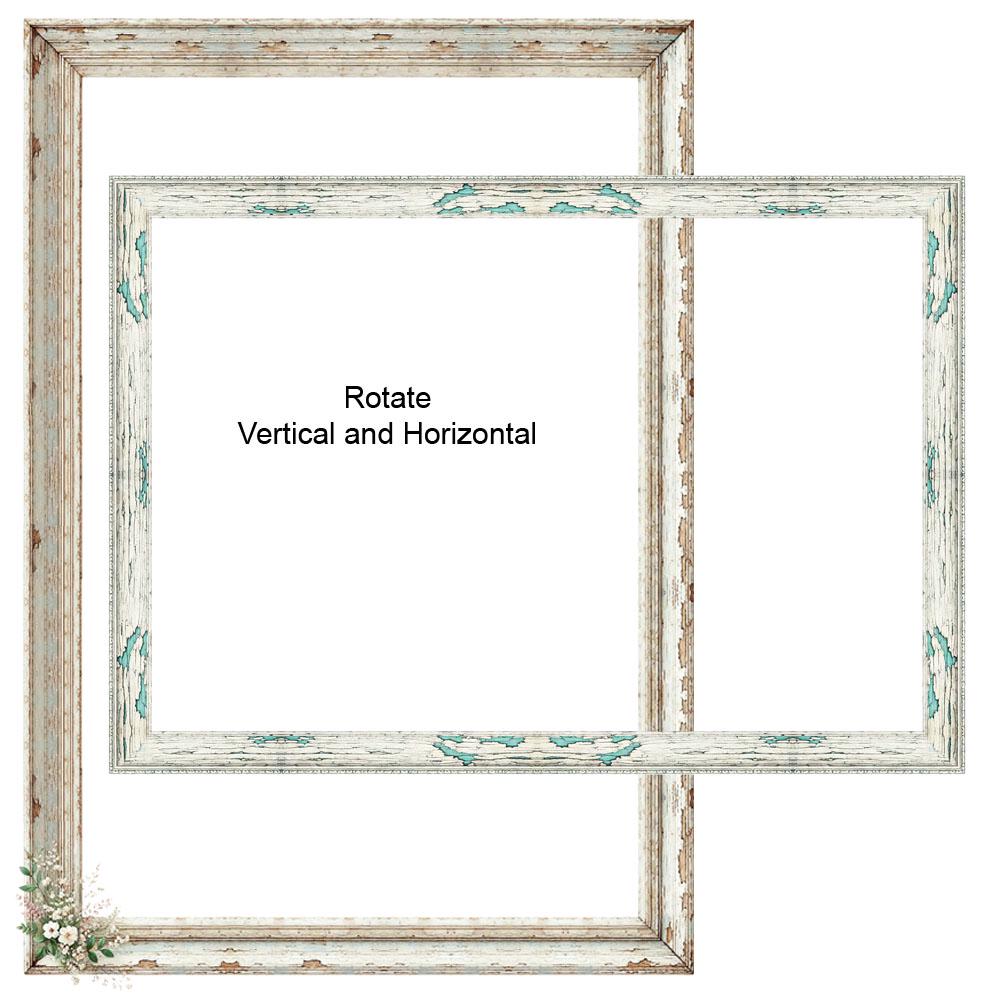 Shabby Frames Watercolour Borders Page Frames Clip Art Bundle 8 Digital ...