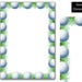 Golf Ball Border Frame Clip Art Digital Download Frame A4 & 8.5x11 ...