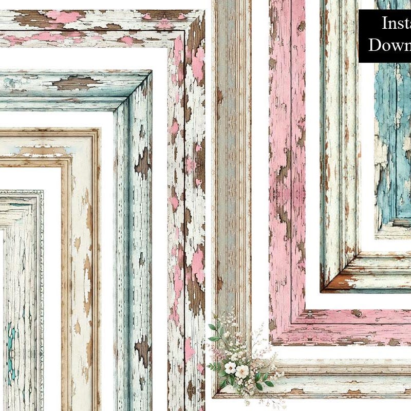 Shabby Chic Frames - Etsy
