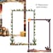Wild West Borders Western Frames Clip Art 10 Digital Download Frames A4 ...