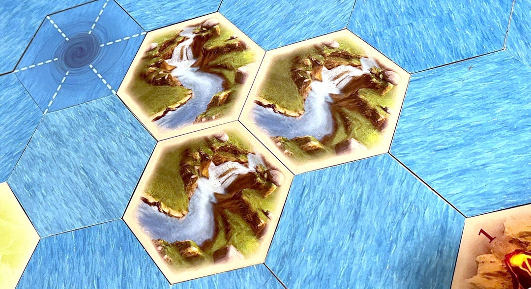 TTM Gold River Replacement Hex Scenario Compatible With Catan's ...