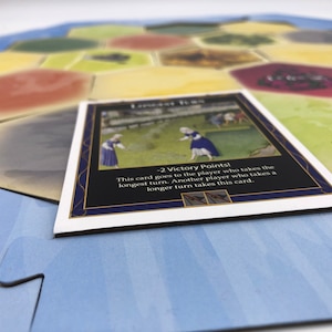 TTM Longest Turn Game Card Compatible With Catan's Settlers of Catan ...