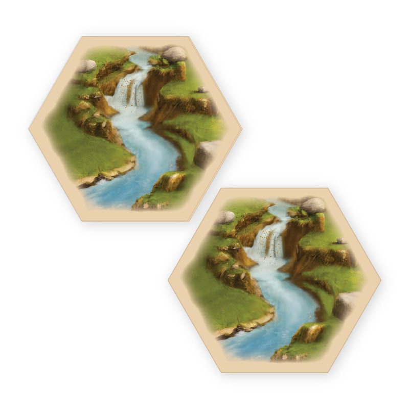 Settlers of catan the rivers of catan expansion - Etsy.de