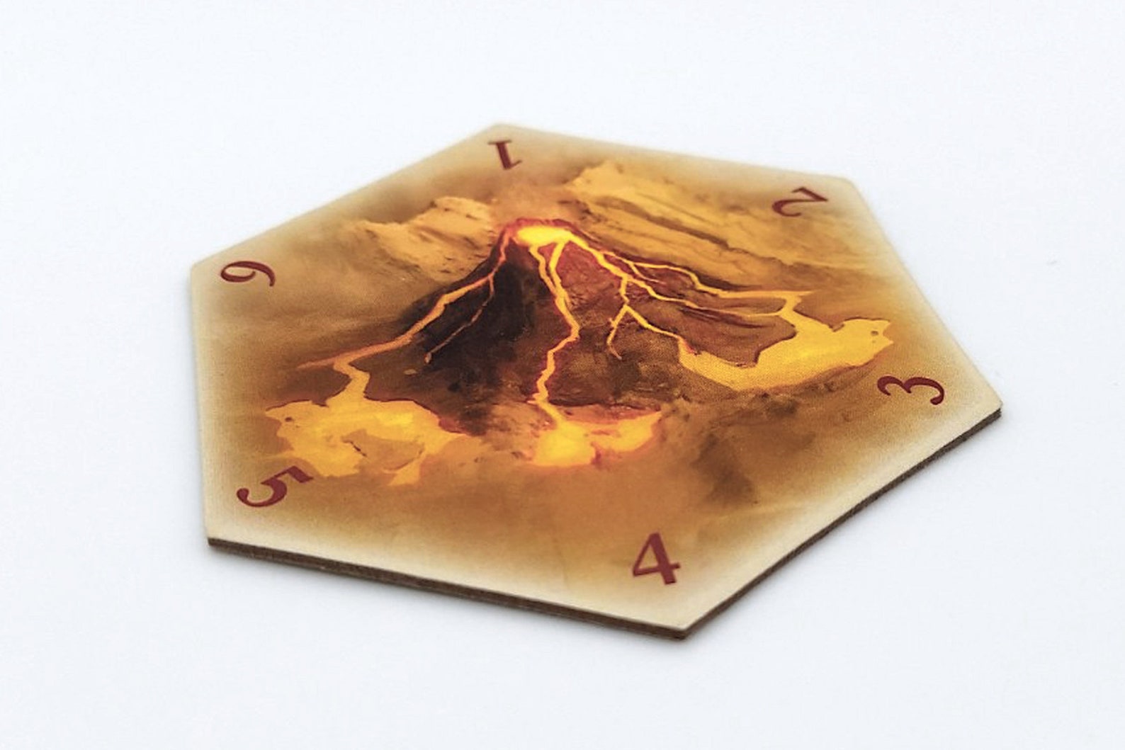 Volcano Scenario Hex Compatible With Catan's Settlers of Catan ...