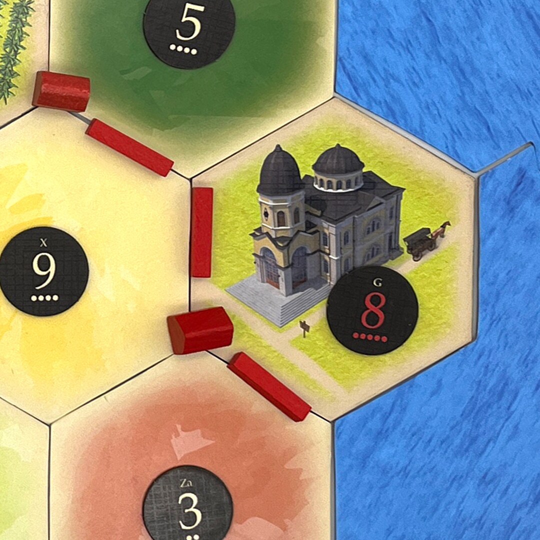 Thieves Guild / Wedding Chapel Scenario Hex Compatible With Catan's ...