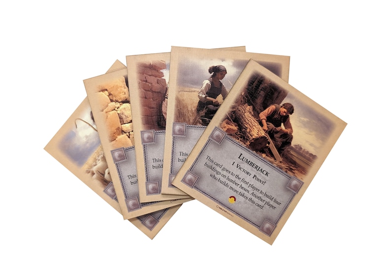 Profession Cards Scenario Compatible With Catan's Settlers of Catan 5th ...