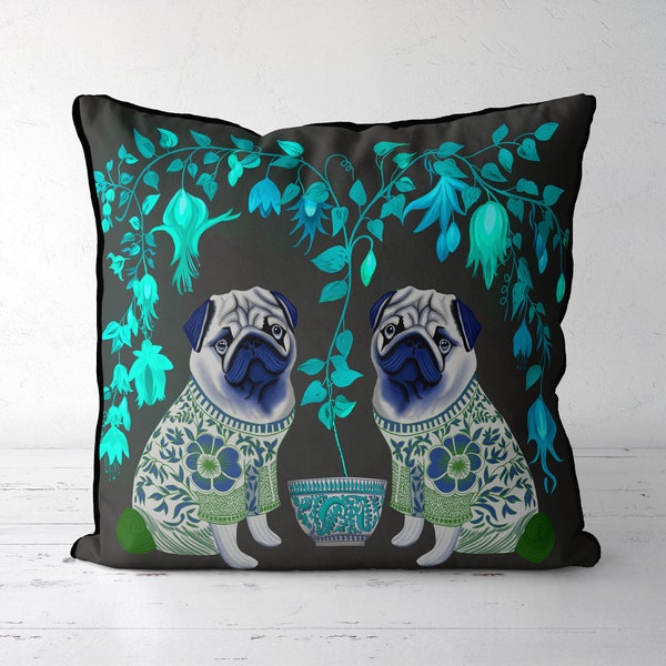 Pug Pillow - Etsy