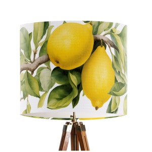 William Morris Style Lemon Tree Lampshade, Botanical Decor - Etsy