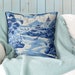 Hamptons Style Pillow Covers, Blue and White Chinoiserie Cushion Cover ...