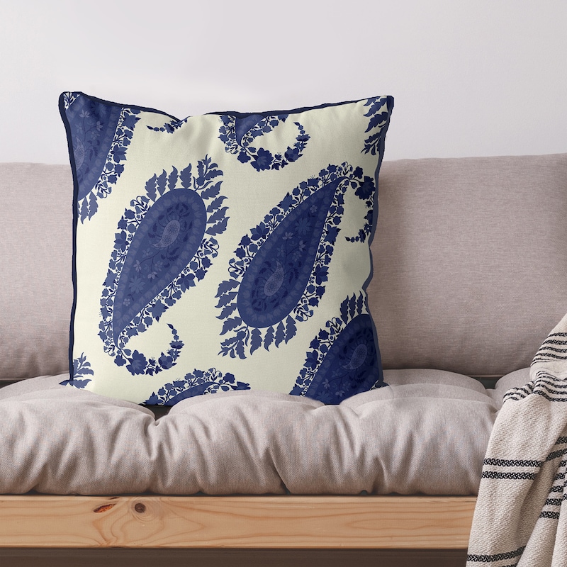 Paisley Euro Pillows - Etsy UK