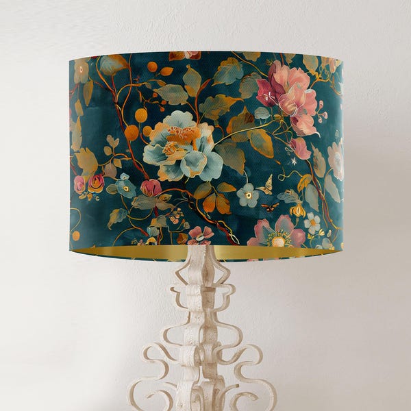 Fabric Lampshade - Etsy