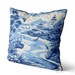 Hamptons Style Pillow Covers, Blue and White Chinoiserie Cushion Cover ...