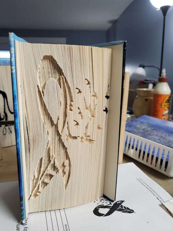 Cancer Ribbon Cut & Fold Pattern - Etsy