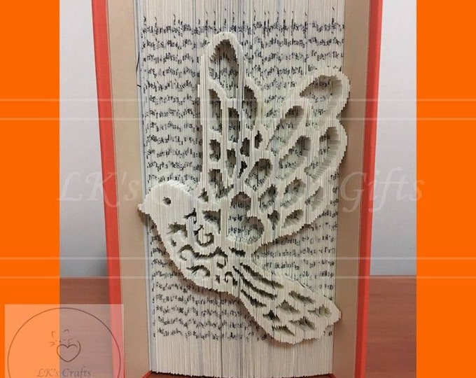Skeleton Cut and Fold Book Fold Pattern - Etsy