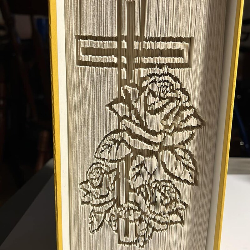 Cross Book Folding - Etsy