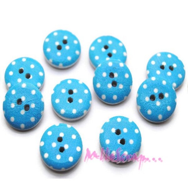 Wood Buttons - Etsy