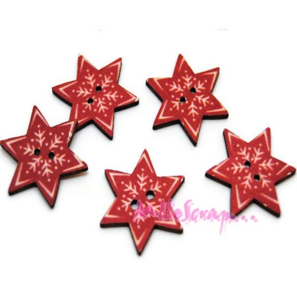 Star Buttons - Etsy