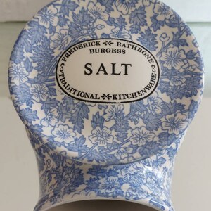 RARE Collectible Frederick Rathbone Burleigh Chintz Blue & White ...