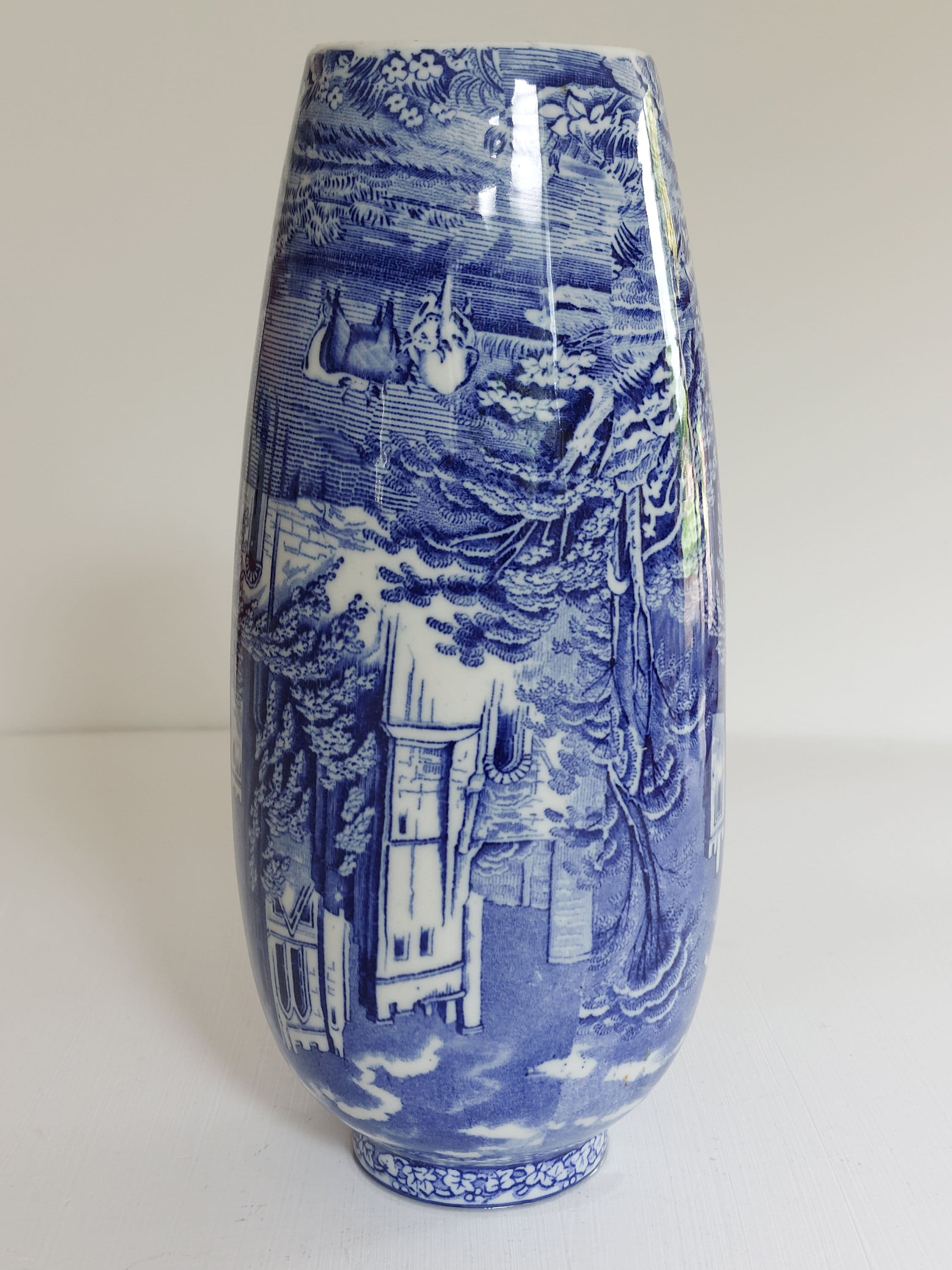 Rare Antique Tams Ware Semi Porcelain "ye Olde Priory" 9.5" Tall Large ...