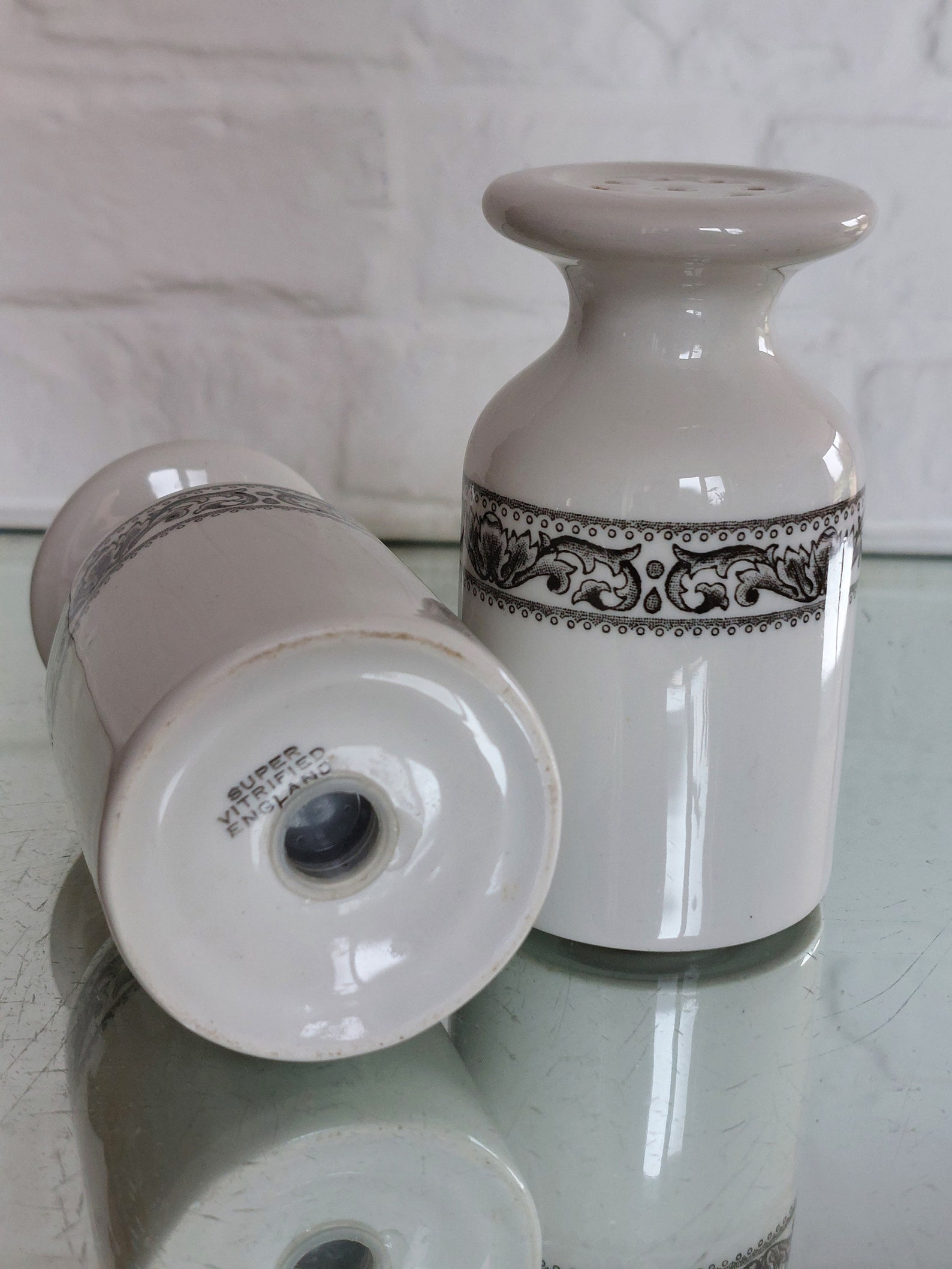 Vintage Super Vitrified China Cruet Set- Made in England! - Etsy UK