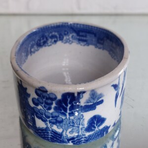 Antique Victorian Pair of Willow Pattern Oval Pie Dishes large Small ...