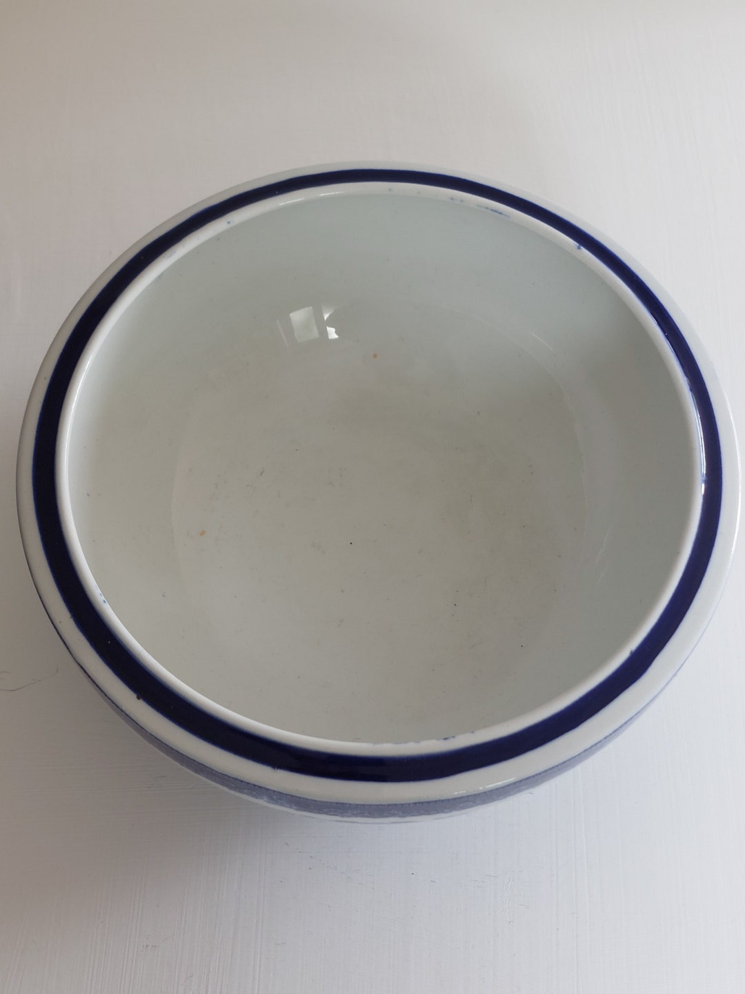 Rare Fantastic Antique Minton willow Pattern Large Solid 9 Fruit Bowl ...