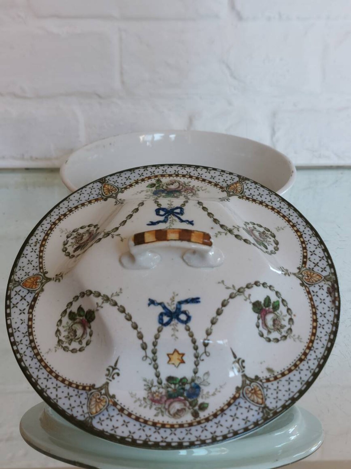 Rare Antique Royal Corona Ware S. Hancock & Sons "stella" Ceramic 3 ...
