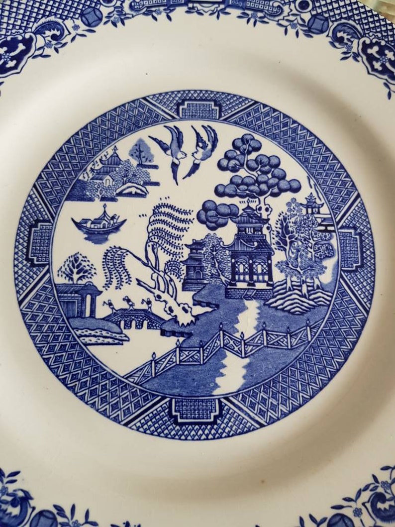 Vintage Barratts of Staffordshire Pottery Willow | Etsy