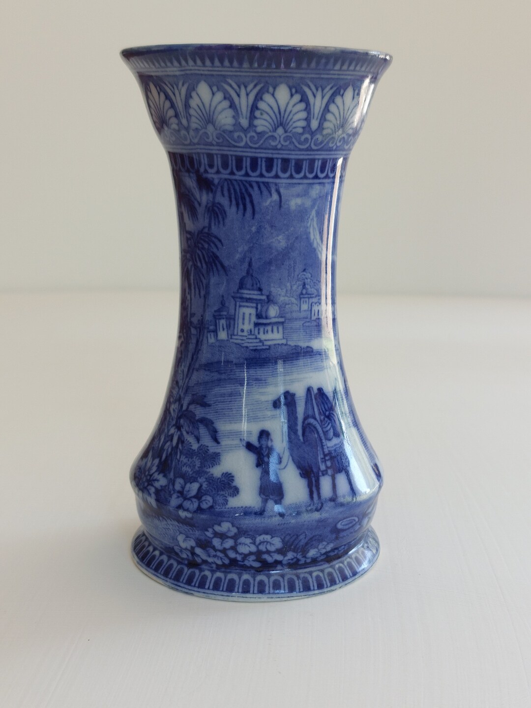 Rare Antique maling Newcastle On Trent, England Printed Small Vase ...