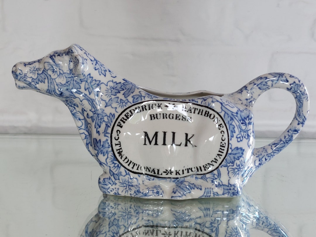 Frederick Rathbone Burgess Cow Cream Milk Jug Middleport Pottery - Etsy