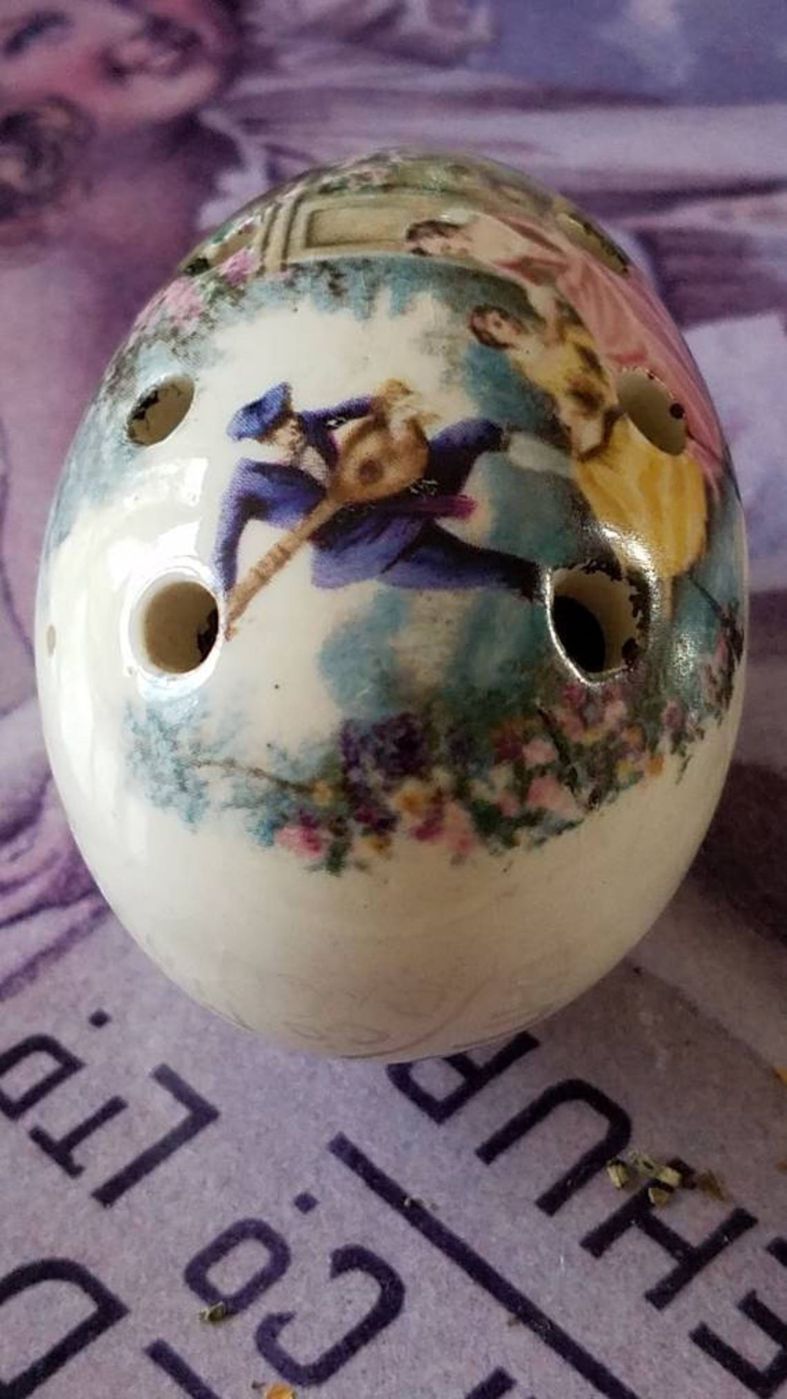 Antique Ceramic Pomander/ Fragrancer - Etsy