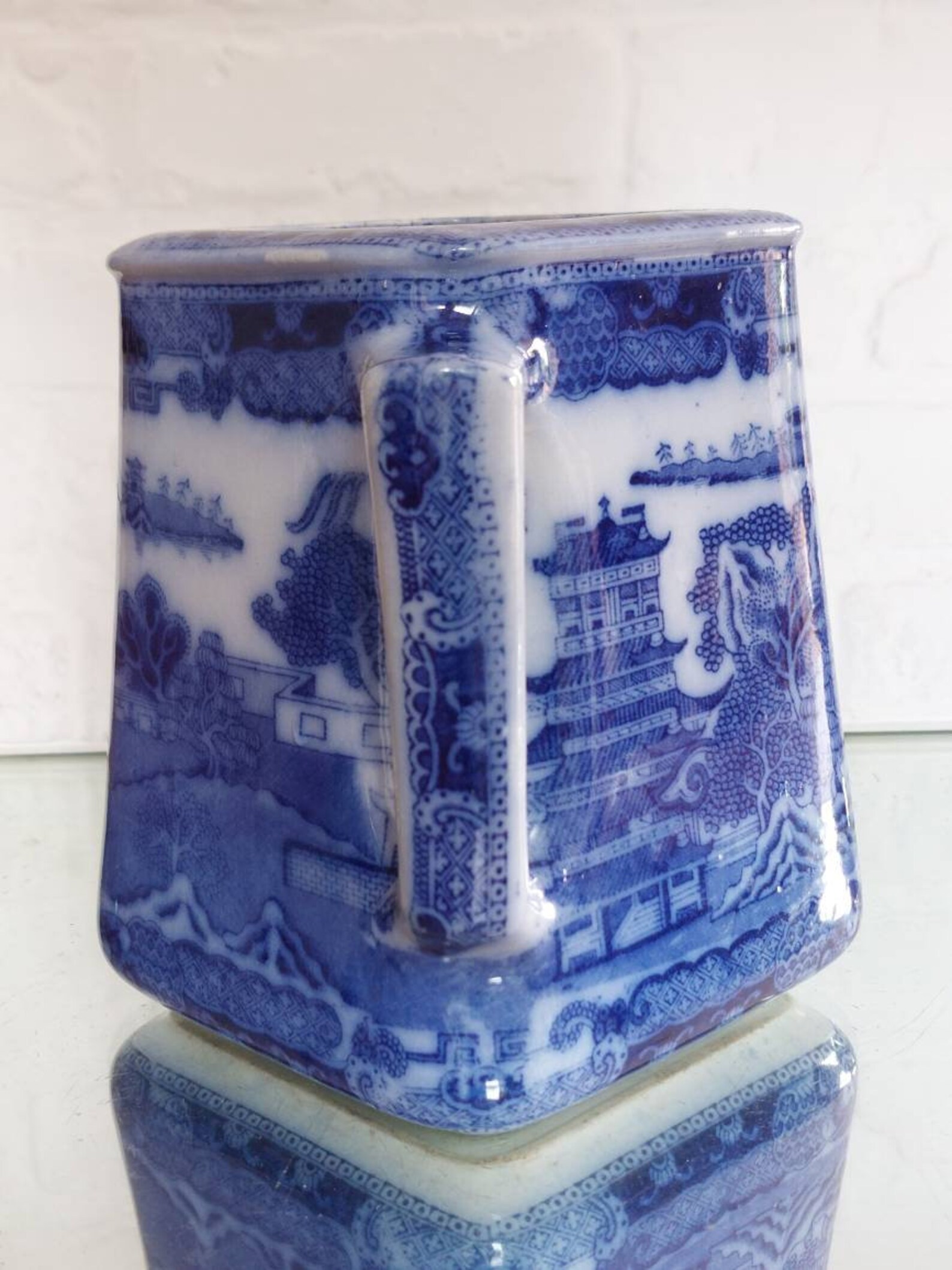 Rare Antique 1920's Original Ringtons Flow Blue Tea - Etsy UK