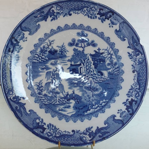 Willow Pattern Plate - Etsy