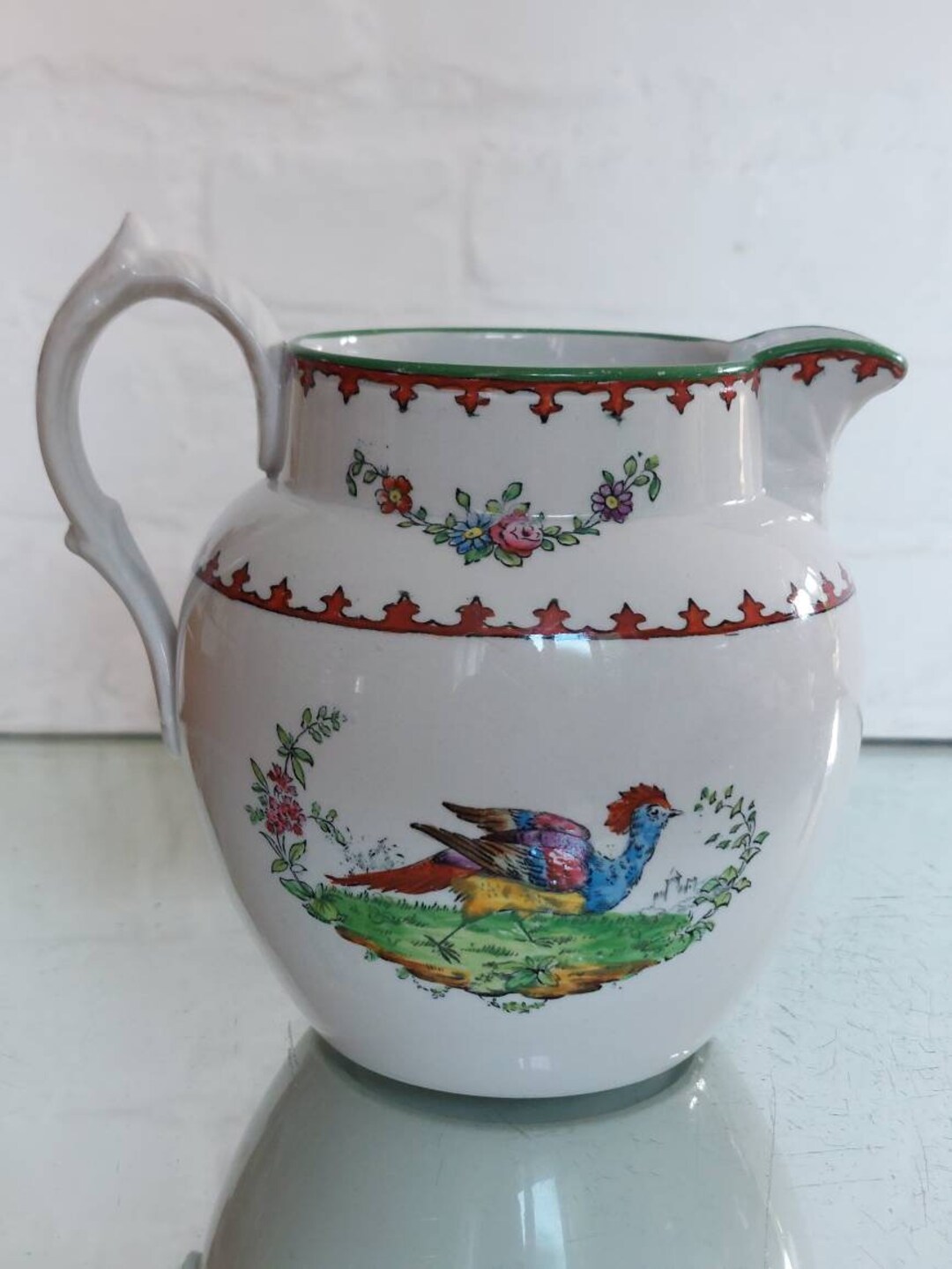 Copeland Late Spode "vienna" Rd. No. 552768 Pheasants Pattern 5" Jug ...