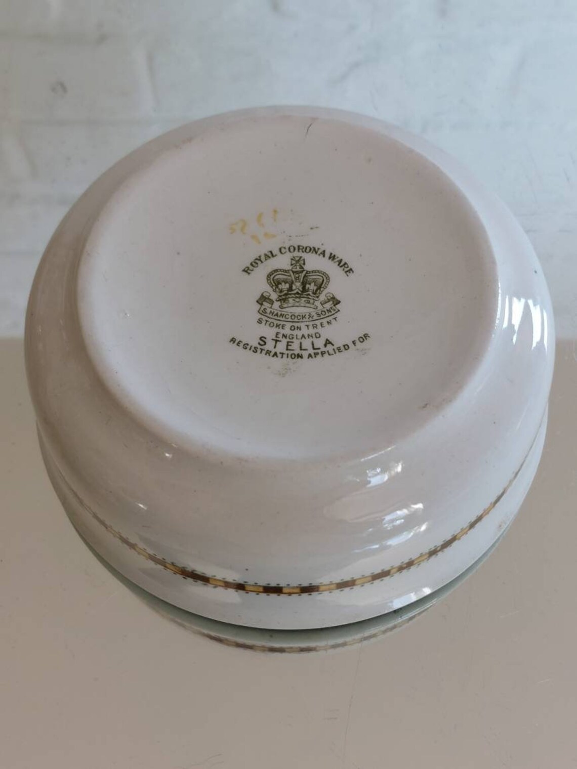 Rare Antique Royal Corona Ware S. Hancock & Sons "stella" Ceramic 3 ...