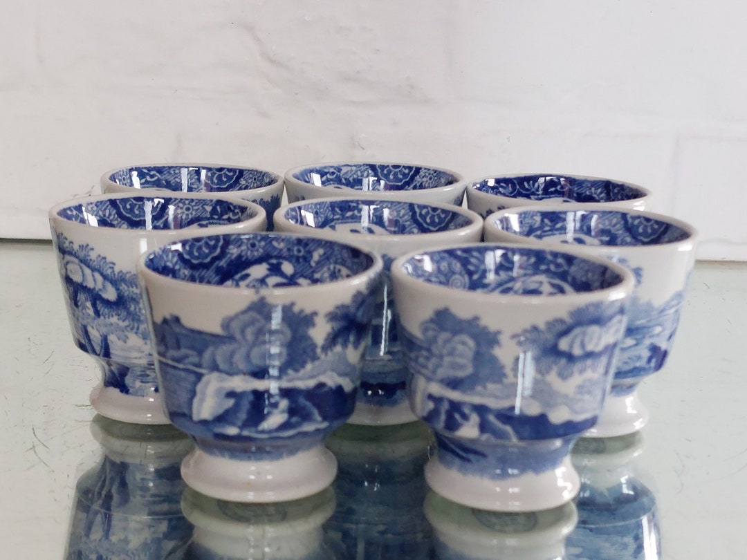 Rare Copeland Spode's Italian, England 8 X Egg Cups C1920 - Etsy