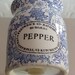 Burleigh Frederick Rathbone Burgess Pepper Pot Rare Find - Etsy UK