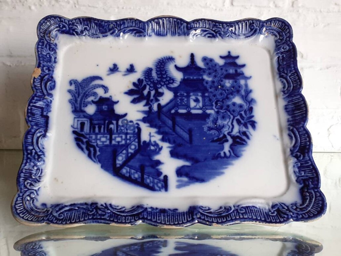 RARE Antique MASSIVE Carlton Ware Early 20th Century Cobalt - Etsy UK