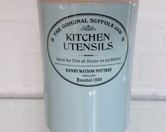 Henry Watson Duck Egg Blue the Original Suffolk 6 Spice Jars Unused ...