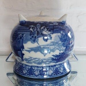 Rare Antique Cauldon England chariot Pattern Large - Etsy