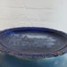 Large Antique Victorian Flow Blue Plate C1800s - Etsy
