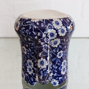 Rare Vintage Burleigh Cobalt Blue Calico Chintz Shaving Mug C1920 - Etsy