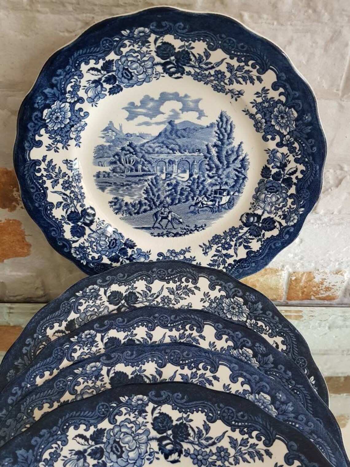 Royal Worcester Ltd Palissy 1790 Avon Scenes | Etsy